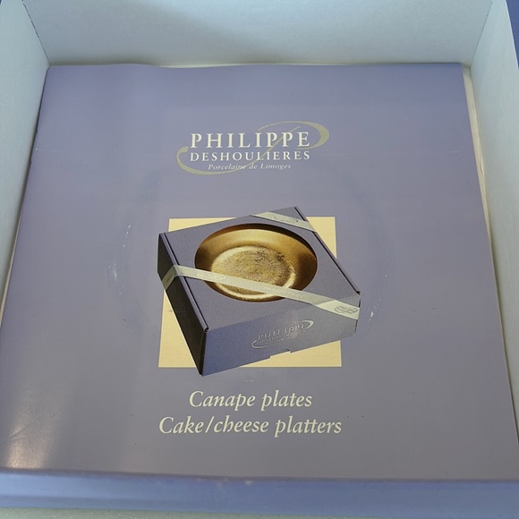 Limoges | Dining | Limoges Canopy Plates Cake Cheese Philippe ...